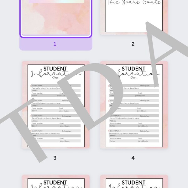 Art Teacher Planner - Etsy