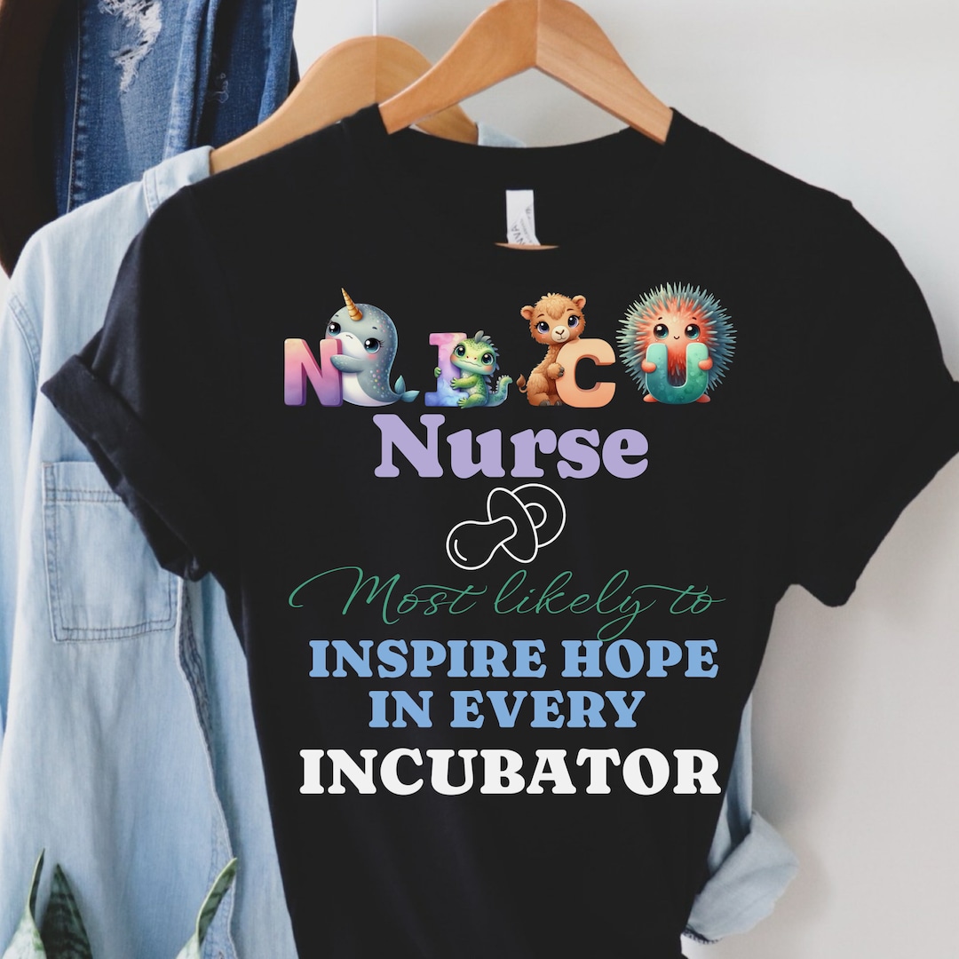 Nicu Nurse Shirt, Nicu Nurse Tee, Neonatal ICU Nurse Gift, Gift for ...