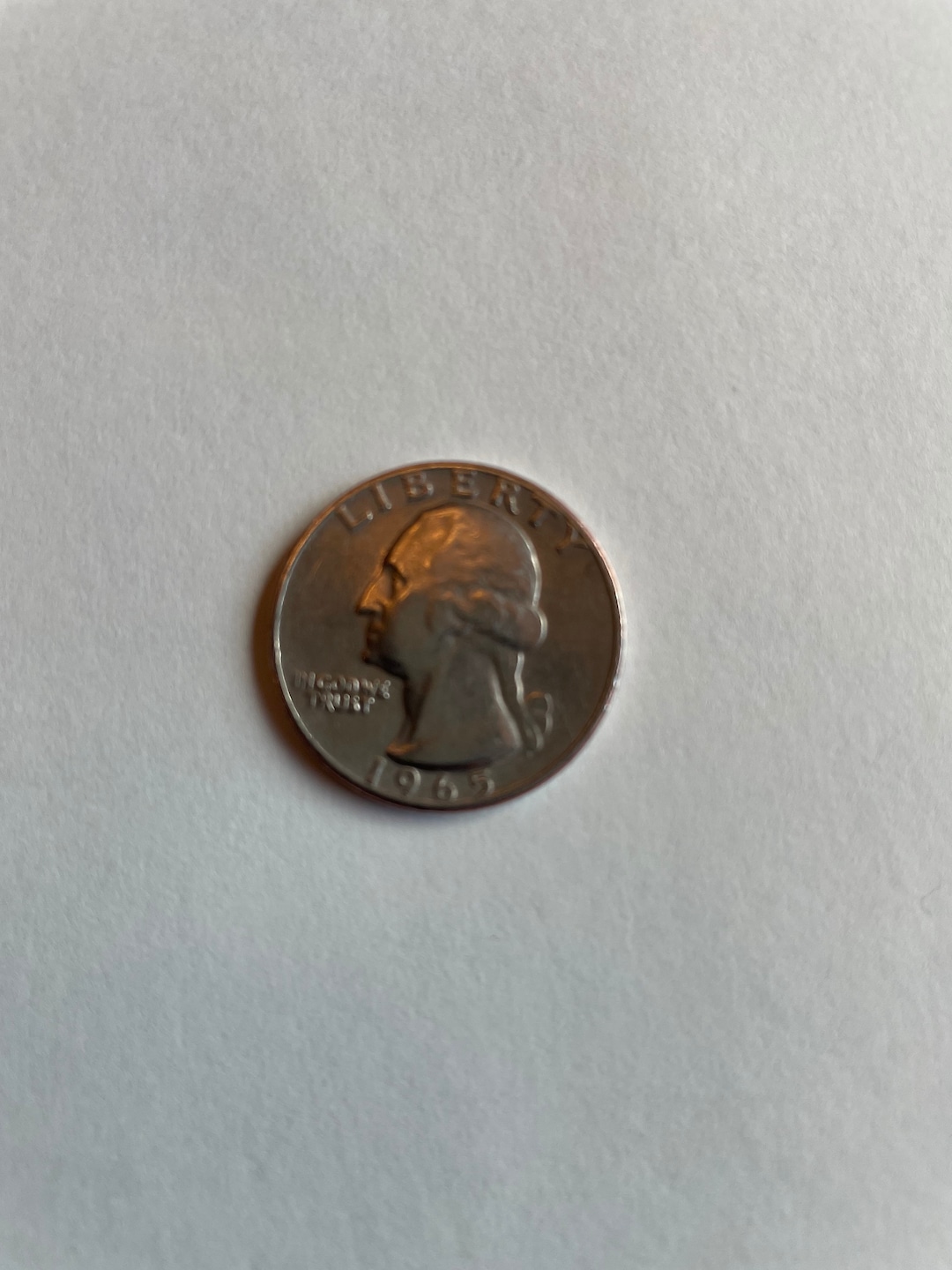 Rare 1965 Quarter No Mint Mark - Etsy