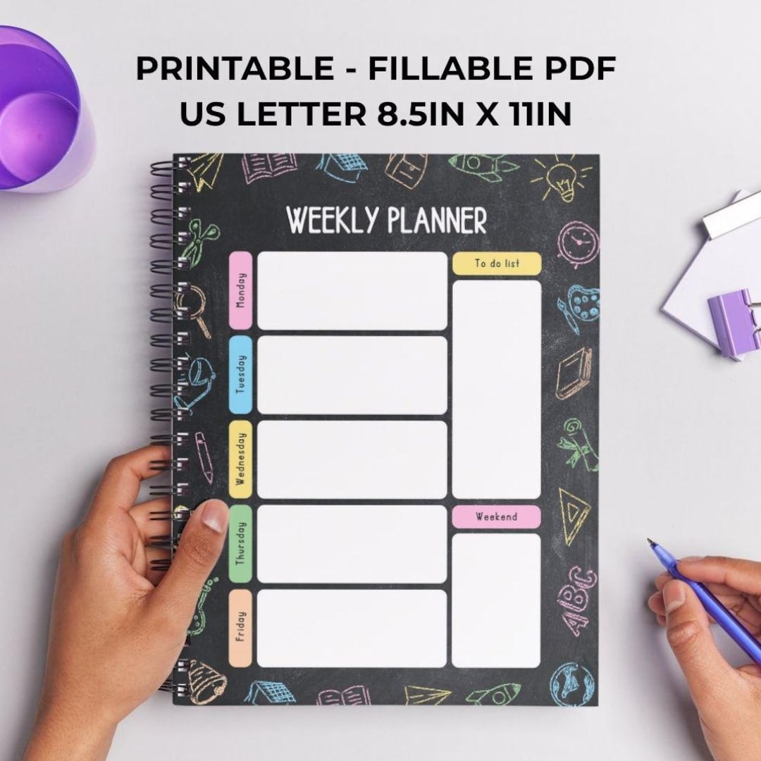Weekly Teacher Planner PDF | Classroom To-do List | Printable ...