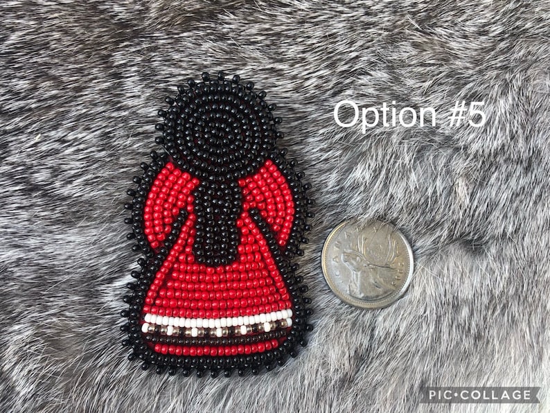 Red Dress Pin - Etsy Canada