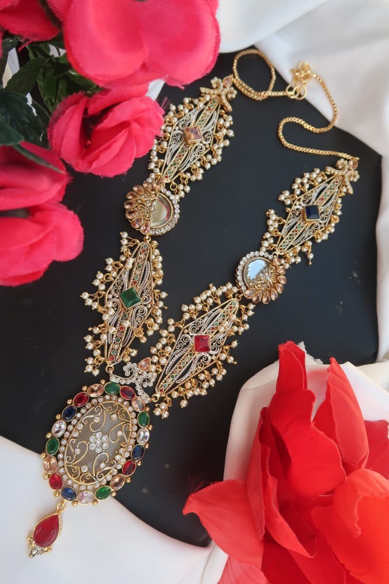 Heavy Egyptian Mala Rani Haar/ Indian Pakistani Shaadi Wedding - Etsy