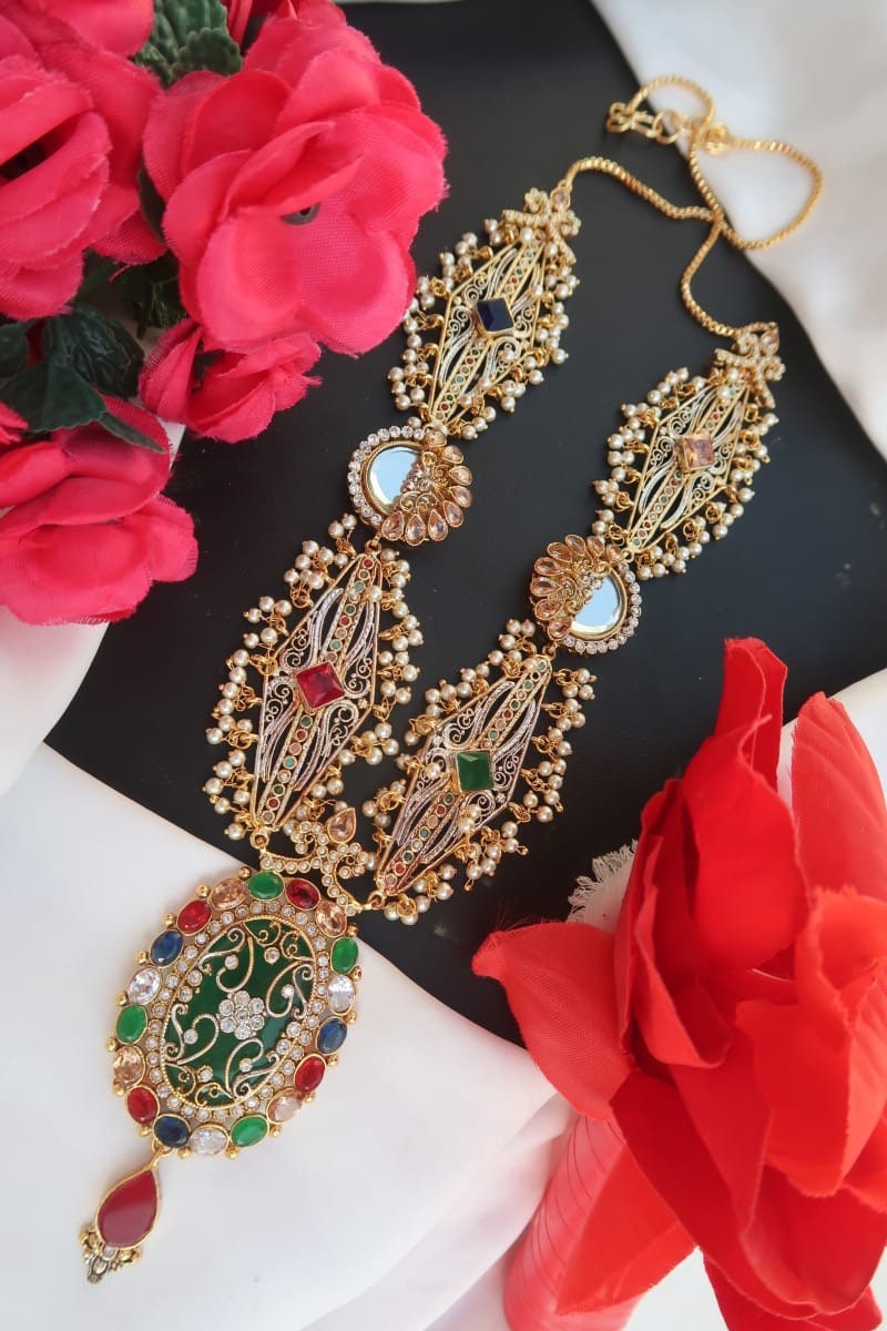 Heavy Egyptian Mala Rani Haar/ Indian Pakistani Shaadi Wedding - Etsy