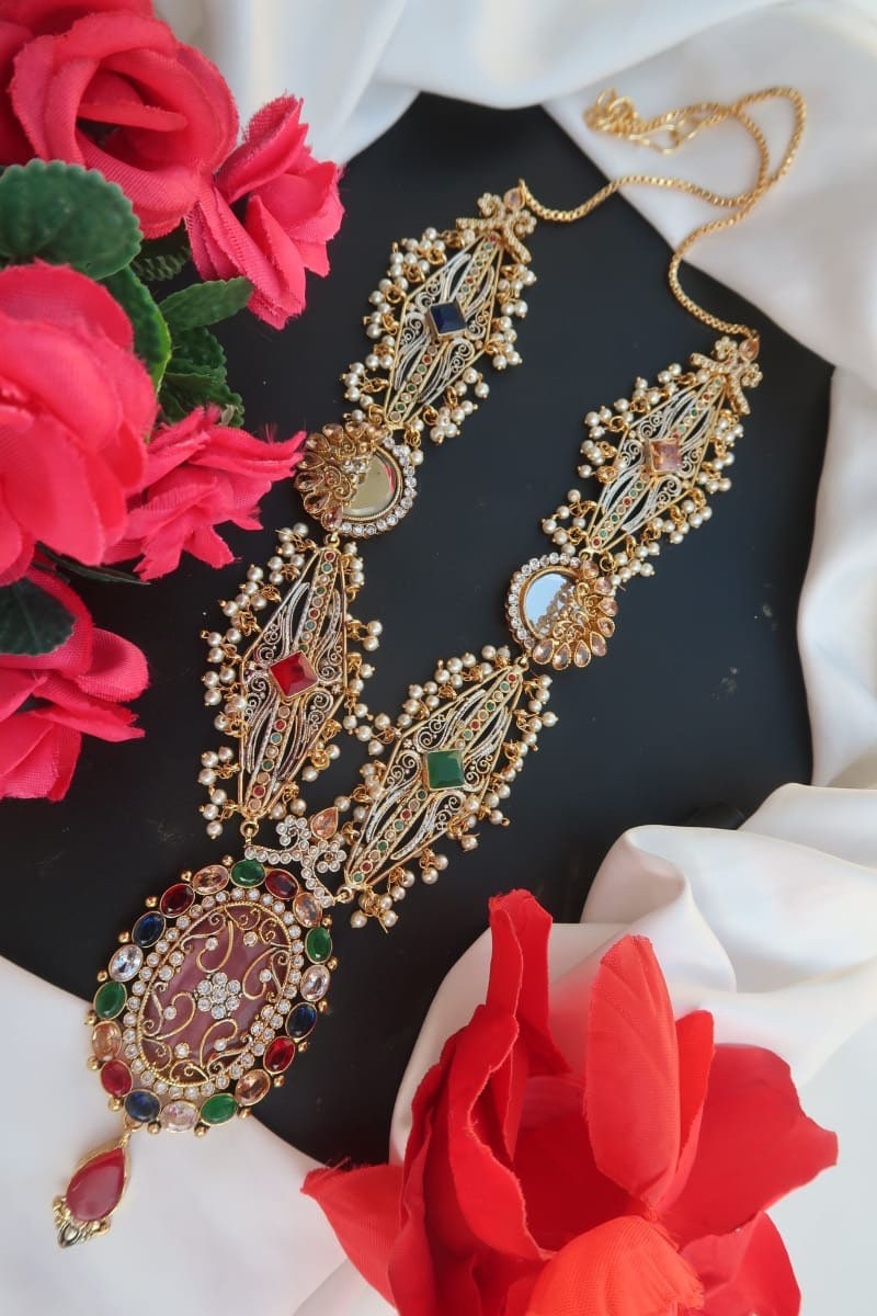 Heavy Egyptian Mala Rani Haar/ Indian Pakistani Shaadi Wedding - Etsy