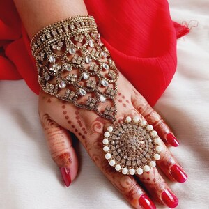 Haath Phool Haath Panja Hand Harness / Indian Pakistani | Etsy