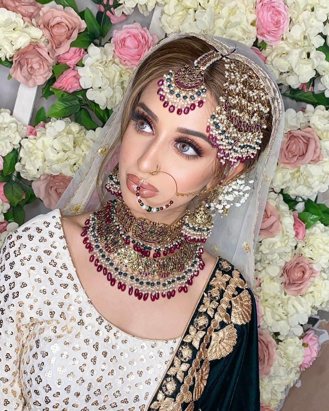 LIMITED Stock Now Heavily Gold Plated Improved Complete Bridal Jewelry ...