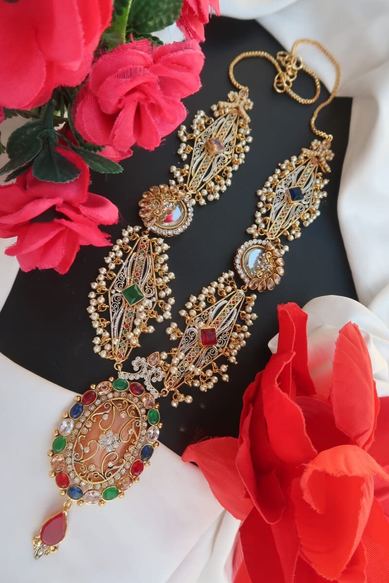 Heavy Egyptian Mala Rani Haar/ Indian Pakistani Shaadi Wedding - Etsy