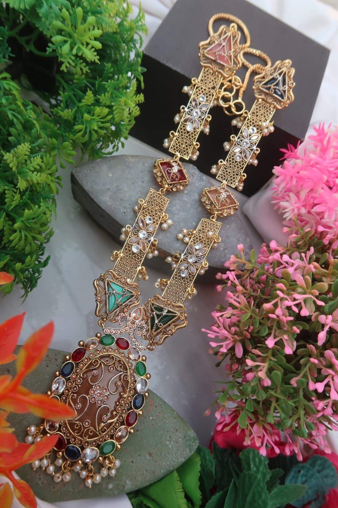 Heavy Egyptian Mala Rani Haar/ Indian Pakistani Shaadi Wedding - Etsy