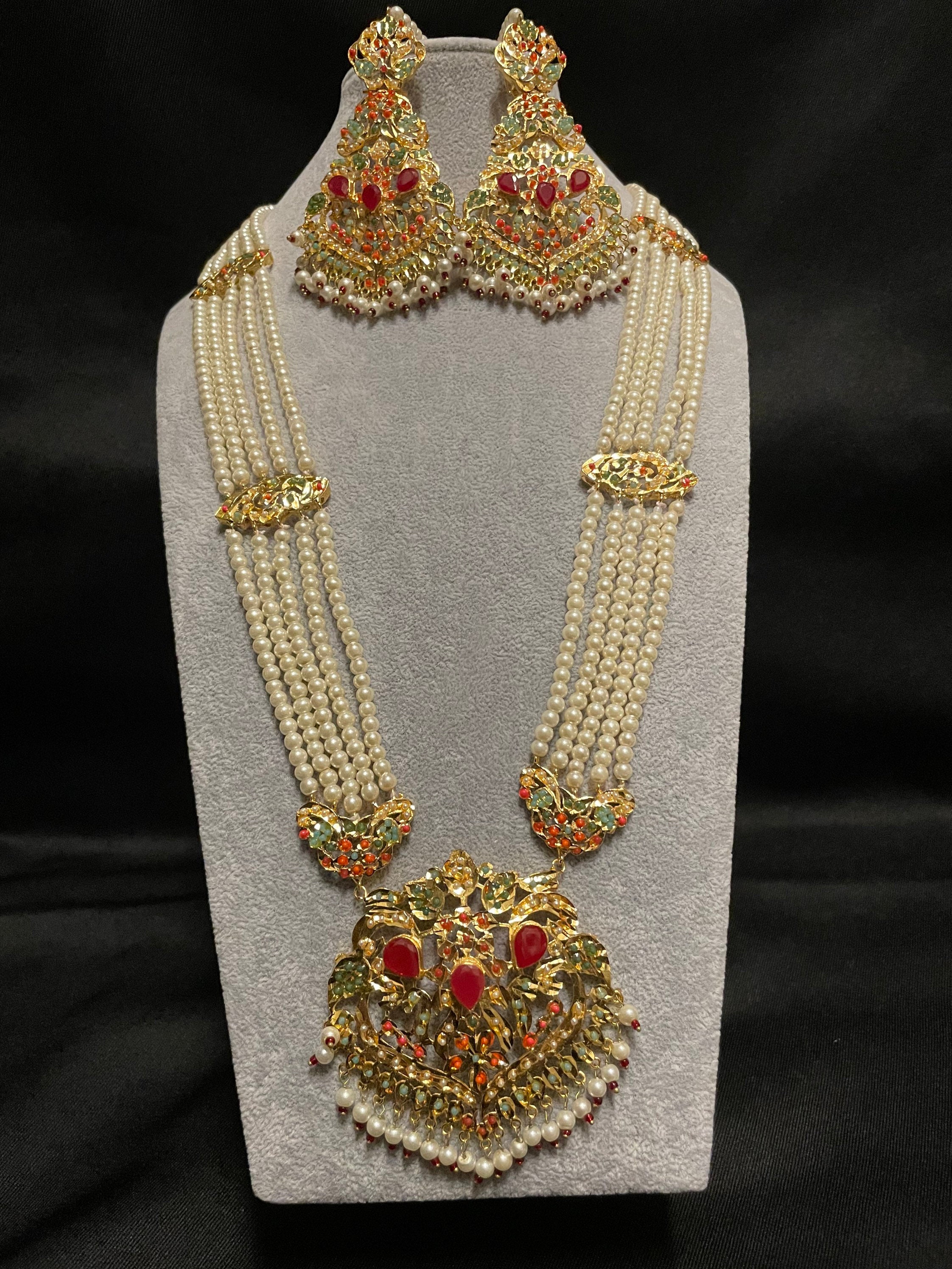 Universal Nauratan Navratan Mala Set/ Indian Pakistani Shaadi - Etsy