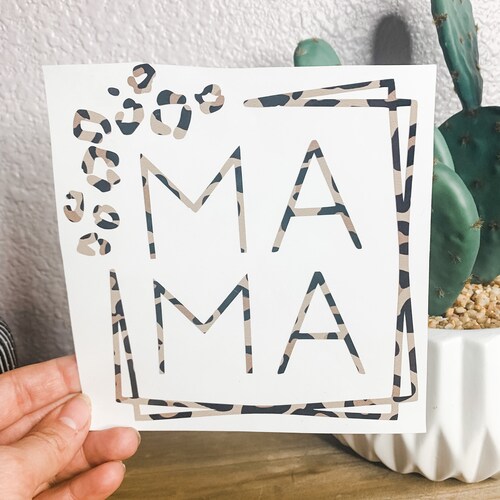 Mama Vinyl Decal Mama Decal Mama Car Window Decal - Etsy