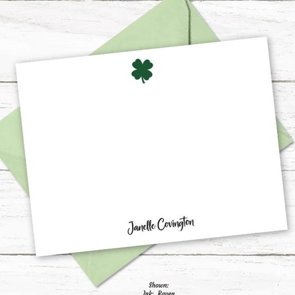 Shamrock Cards - Etsy