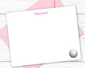 Volleyball Note Card - Etsy