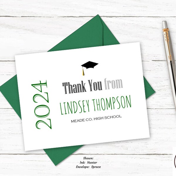 Thank You Note Cards - Etsy