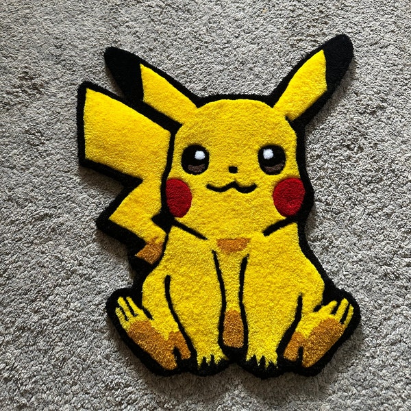 Pikachu Rug - Etsy