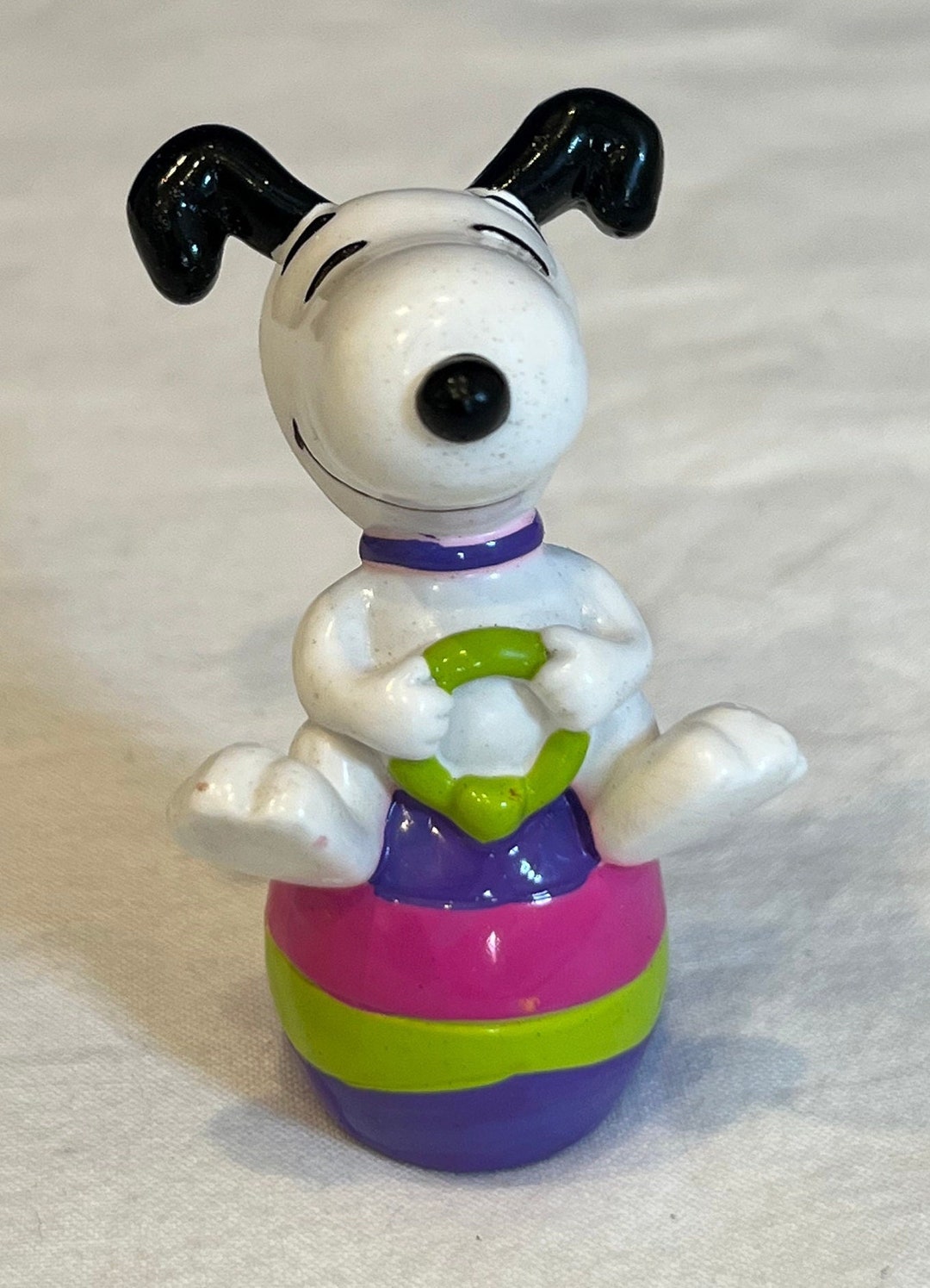 Peanuts SNOOPY Easter Egg Hunt Driving 1996 PVC Figure Whitman - Etsy