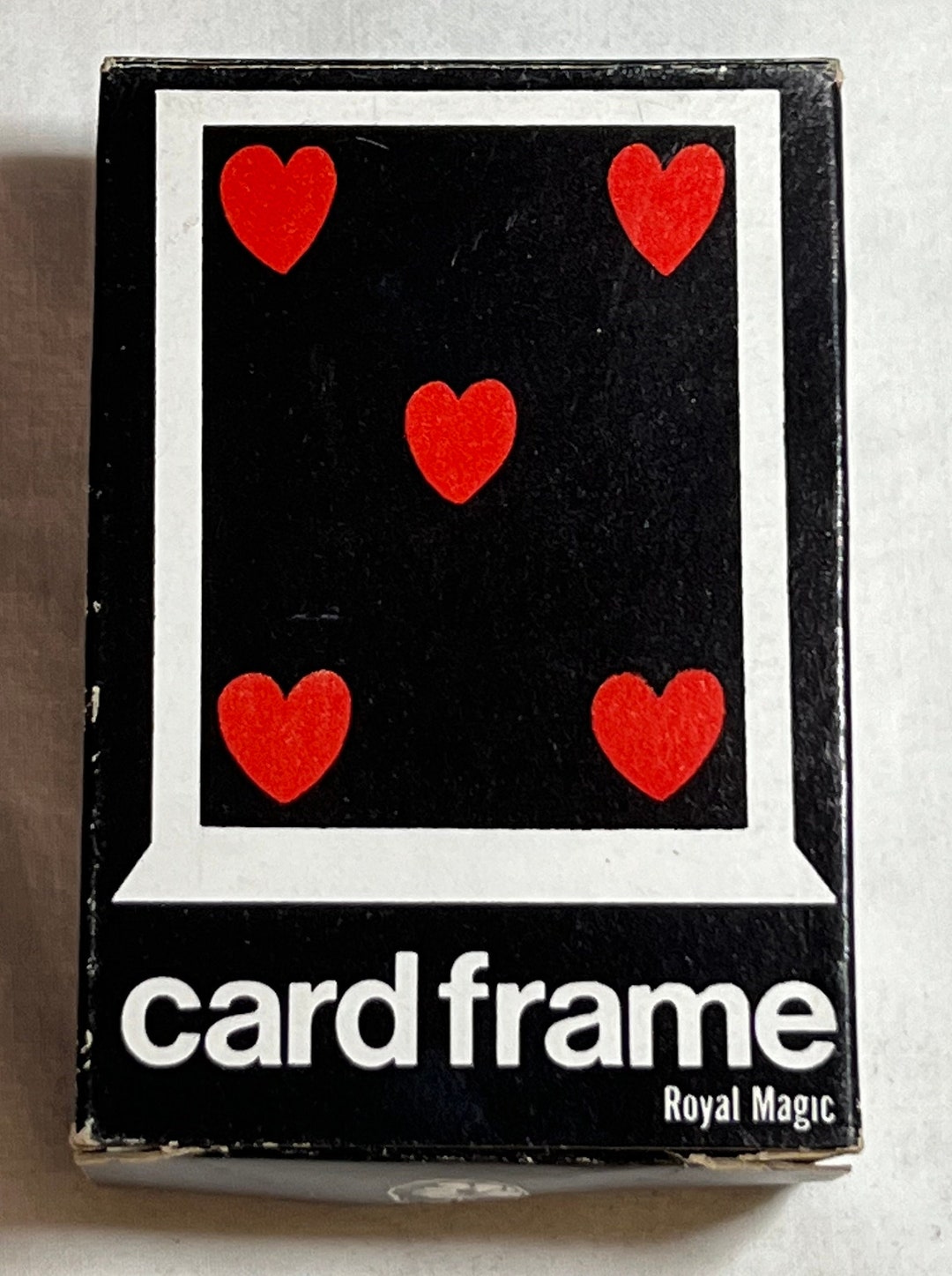 Royal Magic Card Frame Magic Trick Unused Store Stock Old Shop W ...