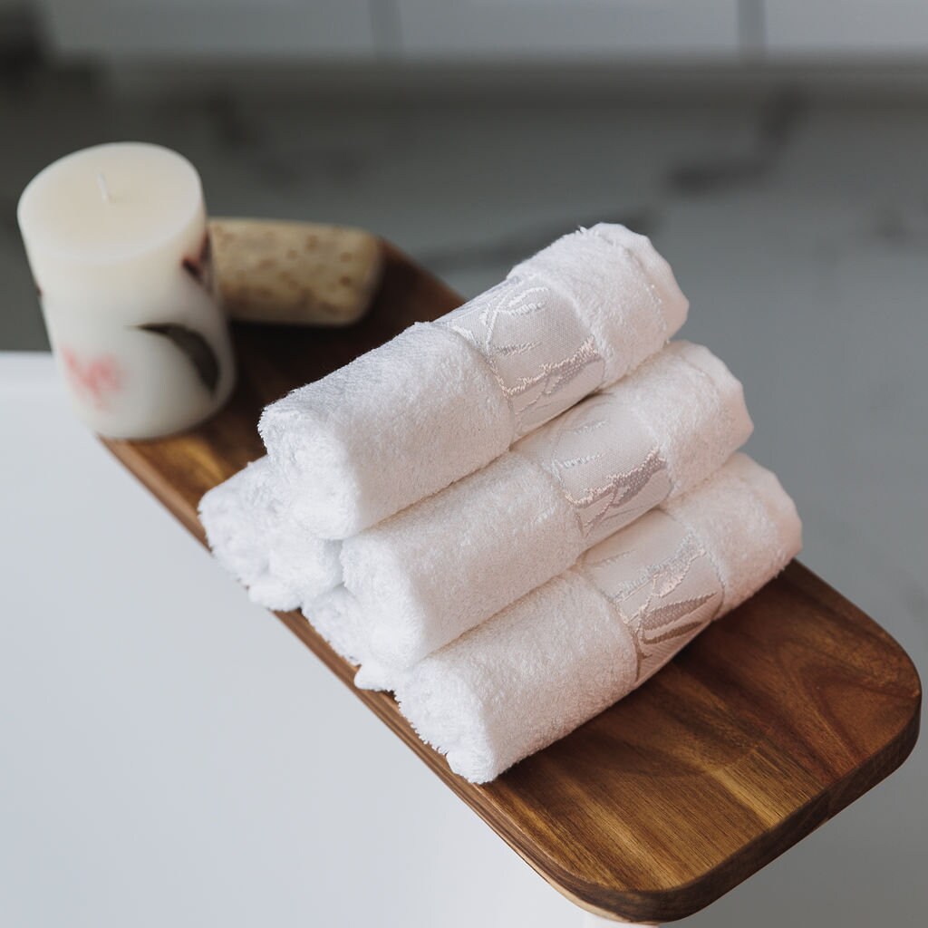 Marmaris Co. Bamboo Face Washcloths, Bamboo Face Towels, Set of 6 - Etsy