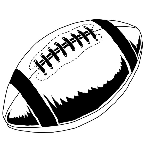 Hand-crafted Football Design SVG Files for Silhouette Cameo | Etsy