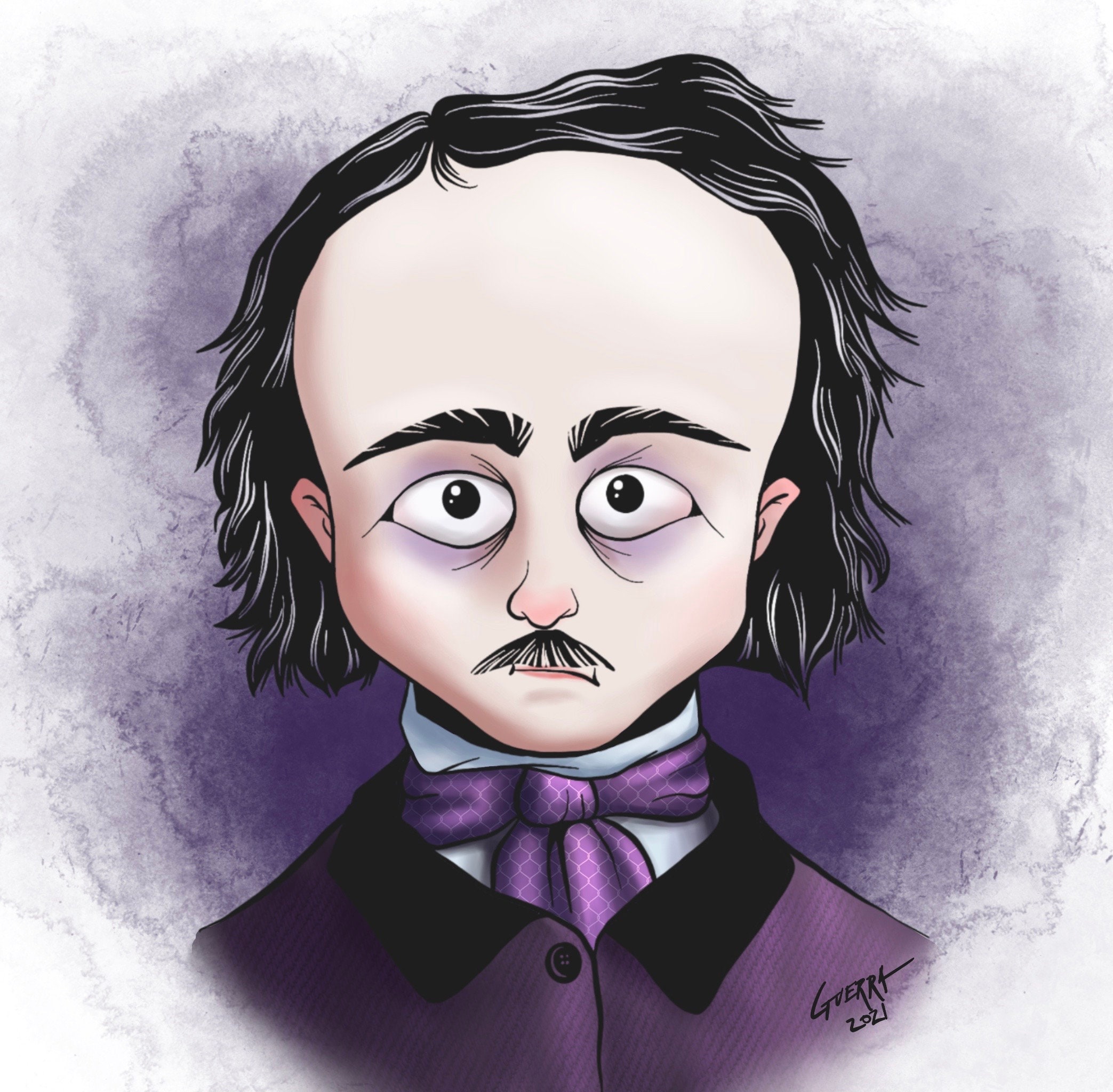Edgar Allan Poe Caricature