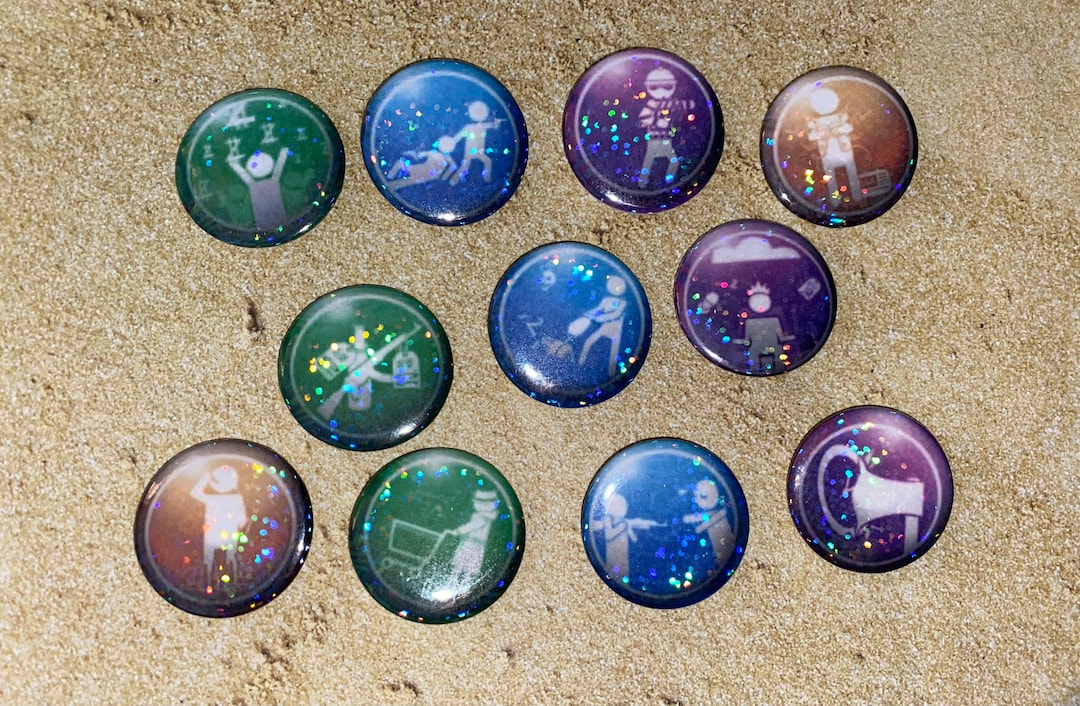 Call of Duty Zombies Gum Holographic Pins - Etsy