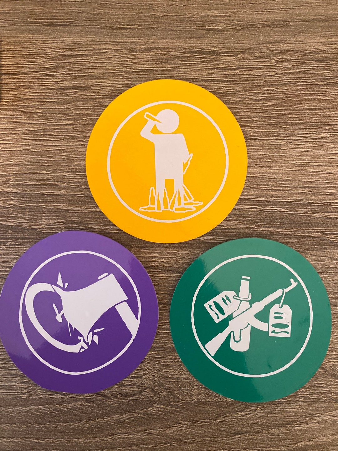 Zombies Gum Stickers - Etsy