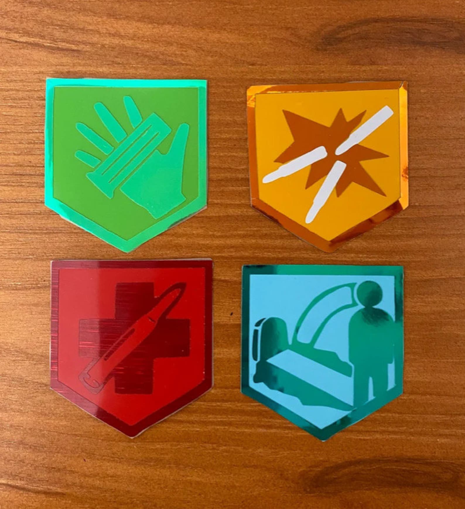 Zombies Perk Stickers- B-grade- READ DESCRIPTION - Etsy
