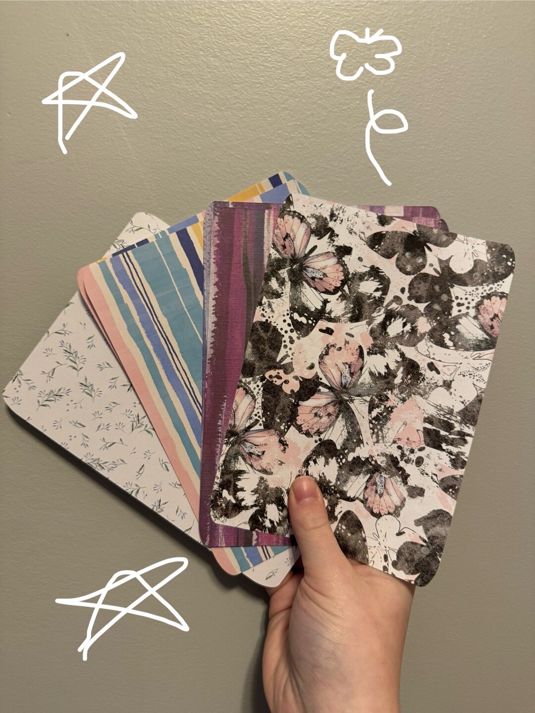 Kindle Paperwhite Cardstock Background- Stripes - Etsy