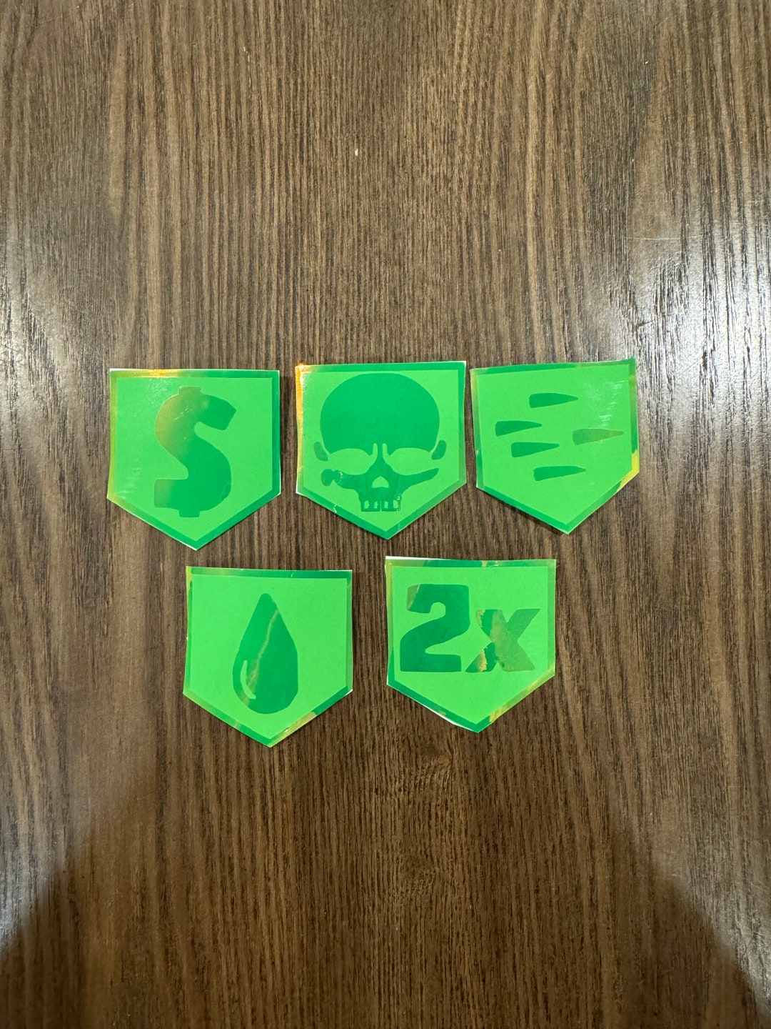 Zombies Power up Stickers - Etsy