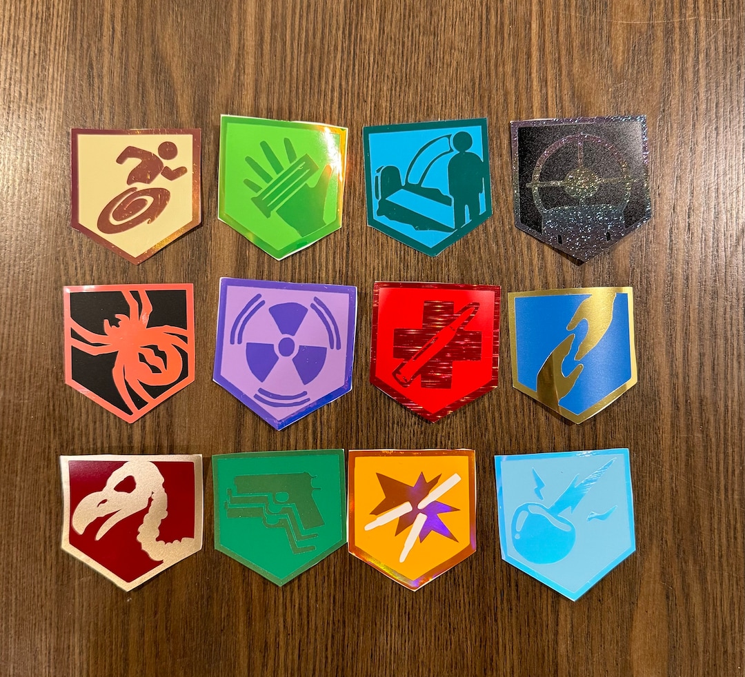 Call of Duty Zombies Perk Stickers FULL SET - Etsy