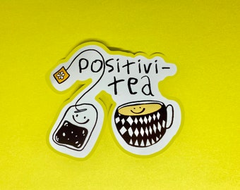 Tea Stickers | Etsy