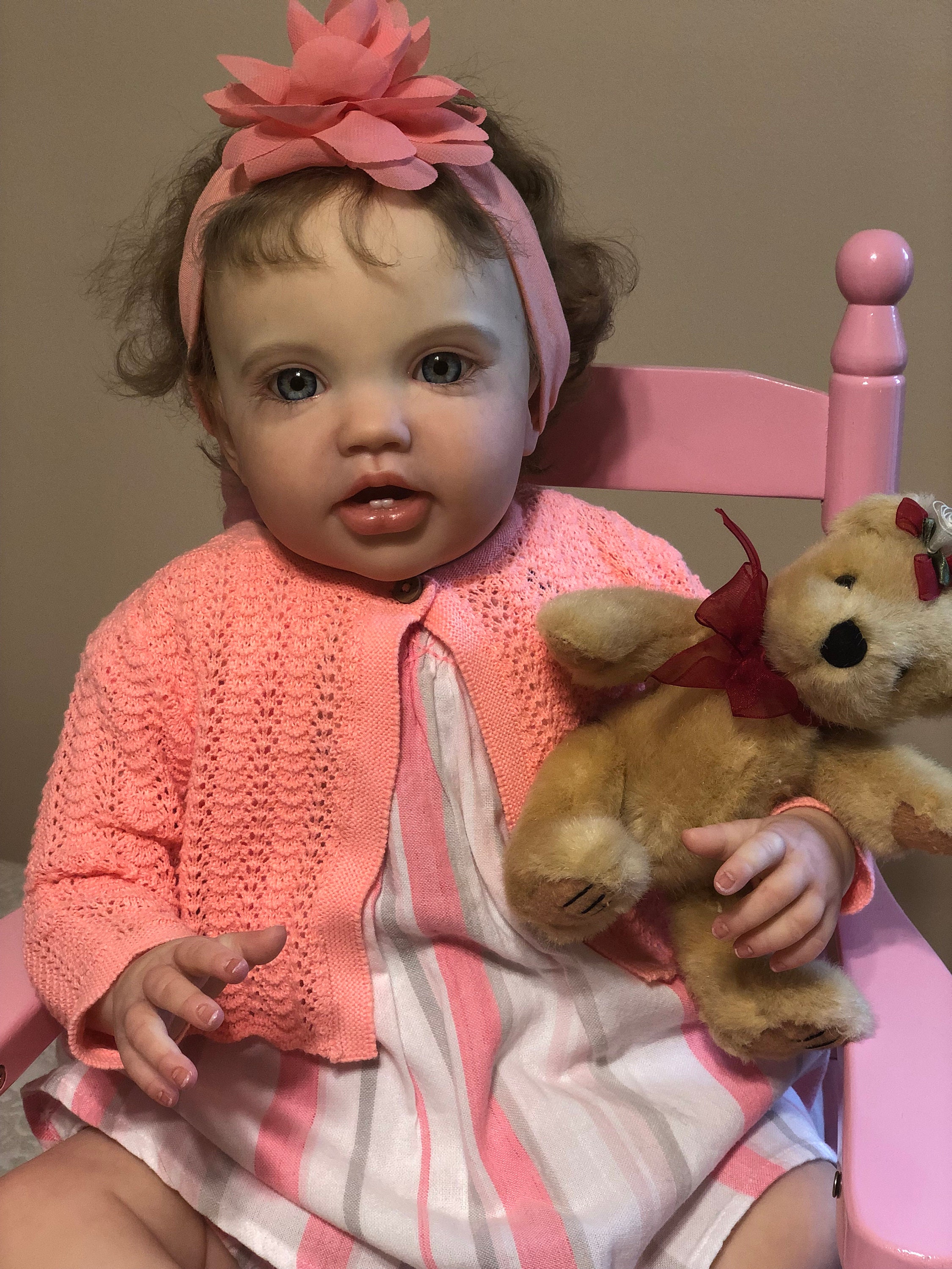 Reborn Doll Lottie to Order Original Mold Laura Lee Eagles Orange ...