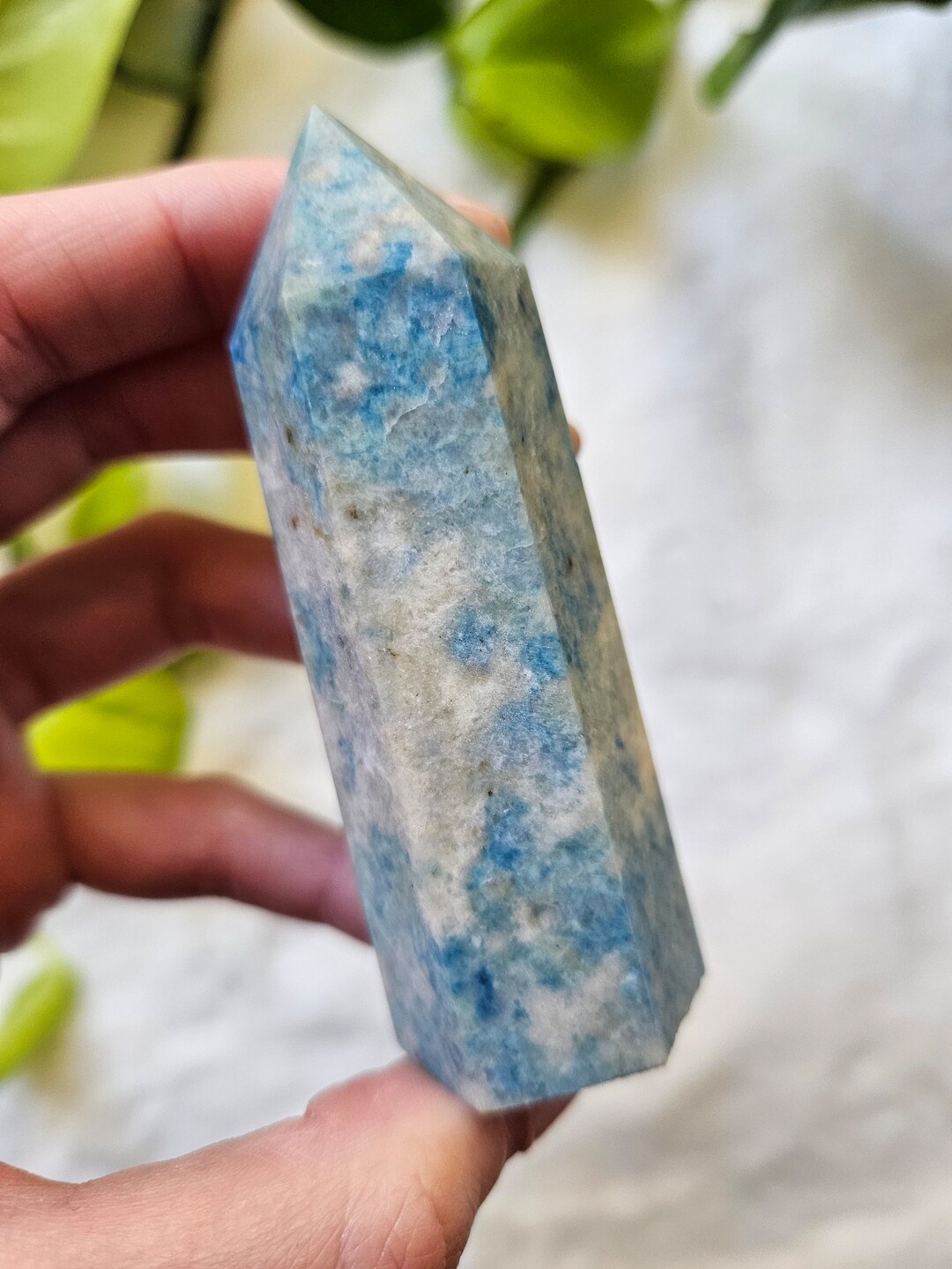 Blue Yooperlite Crystal Generator, Fluorescent Stone, Glow in the Dark ...