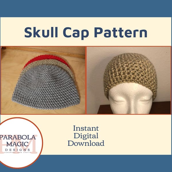 Skull Cap Pattern - Etsy