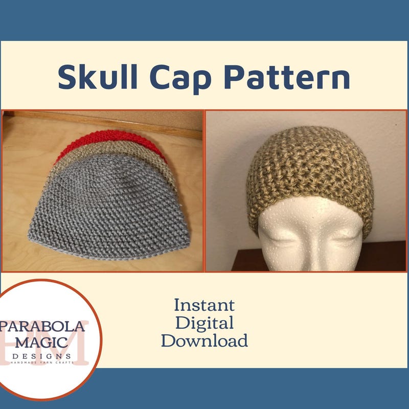 Skull Cap Pattern - Etsy