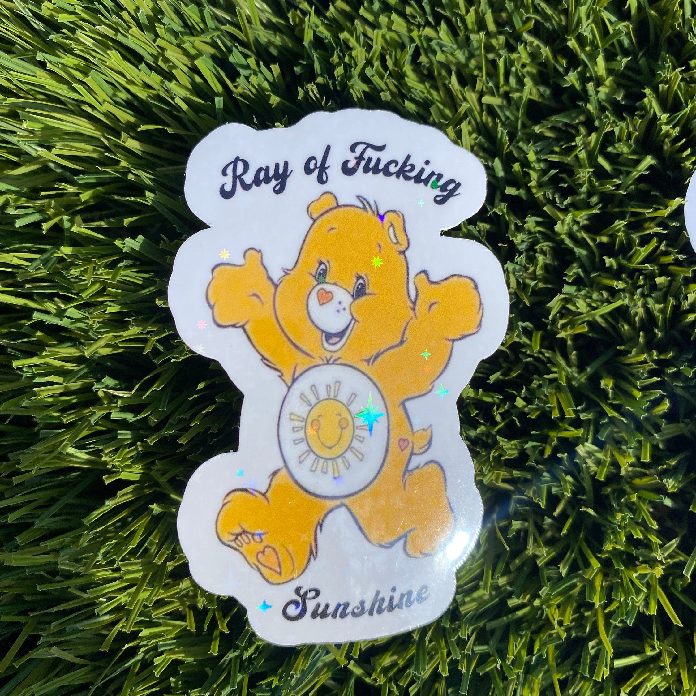 Swearbear Vinyl Sticker Bundle: Funny Curse Word Bear Stickers - Etsy