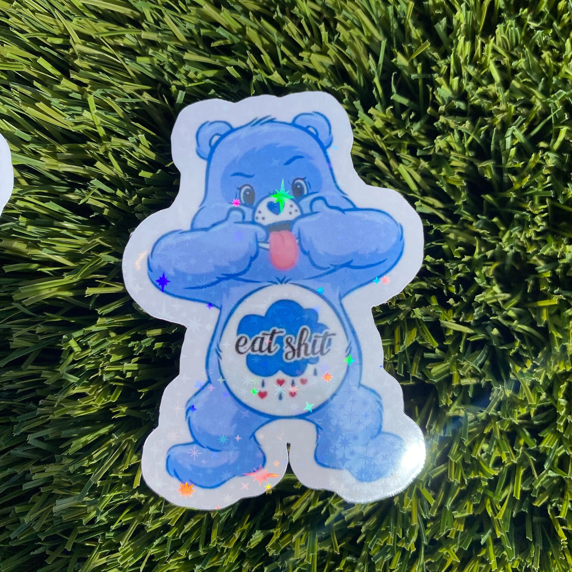 Swearbear Vinyl Sticker Bundle: Funny Curse Word Bear Stickers - Etsy