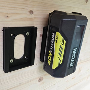 Ryobi 40v Battery Hangers - Etsy
