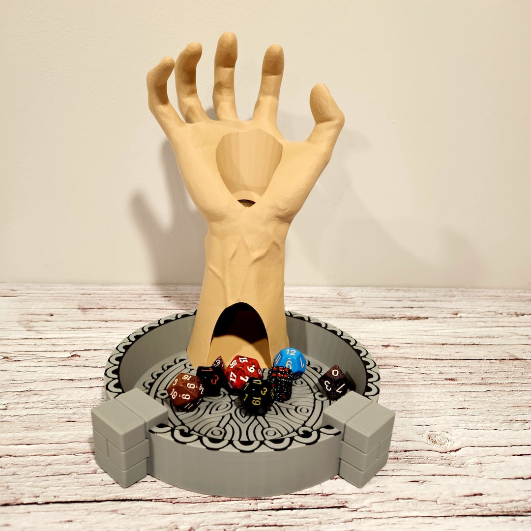 Zombie Hand Dice Tower - Life Size! - Etsy