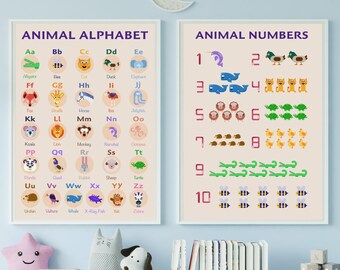 Montessori Abc Chart - Etsy