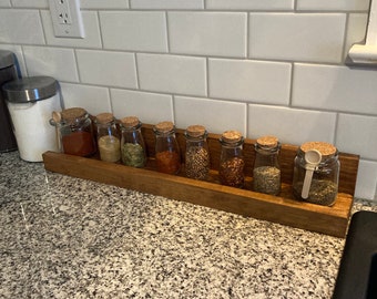Rustic Spice Rack | Etsy