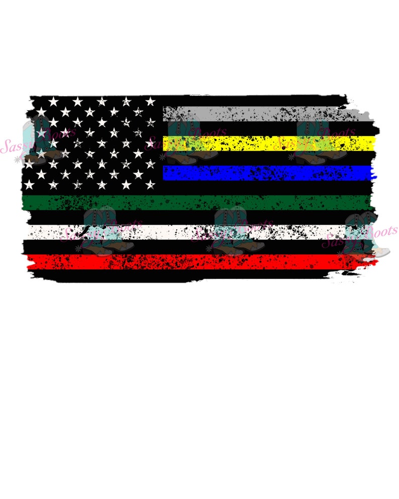 First Responder Flag - Etsy