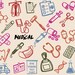 Hand Drawn Healthcare Doodle Svg , Doctor Nurse Pharmacy Graphics ...