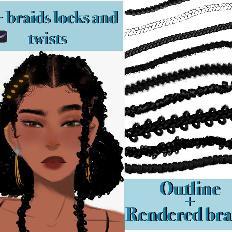 Faux Dreads and Braids - Etsy