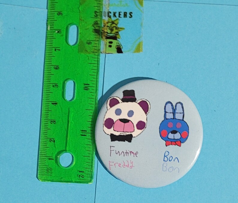 FNAF Funtime Freddy & Bon Bon Button Five Nights at Freddys | Etsy