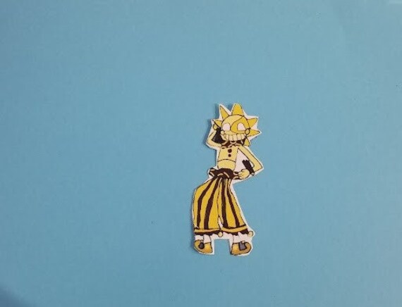 FNAF Sundrop/sun Animatronic Sticker Free Sticker Five | Etsy UK
