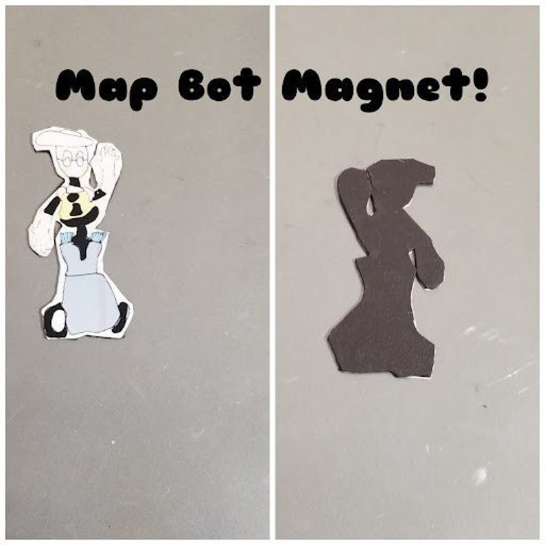 FNAF Map Bot Fridge MAGNET Five Nights at Freddy's - Etsy