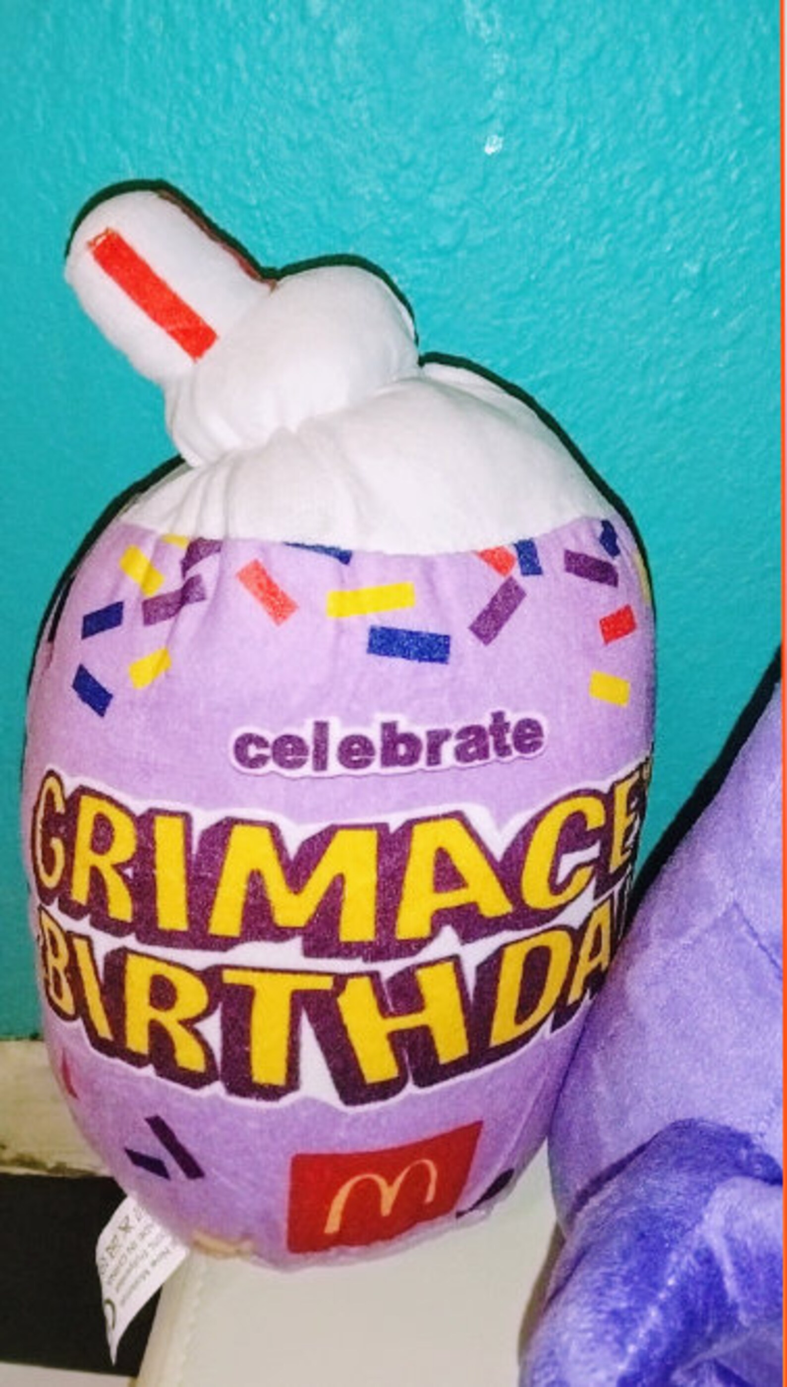 Grimace's Birthday Set/faux Chicken Nuggets/ Faux Grimace Milkshake ...