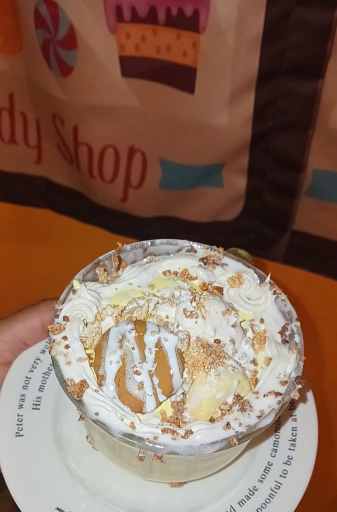 Faux Southern Banana Pudding Fake Banana Pudding - Etsy