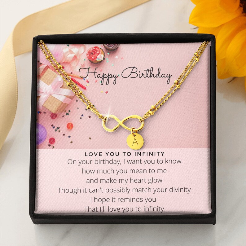 Happy Birthday Love You to Infinity - Etsy