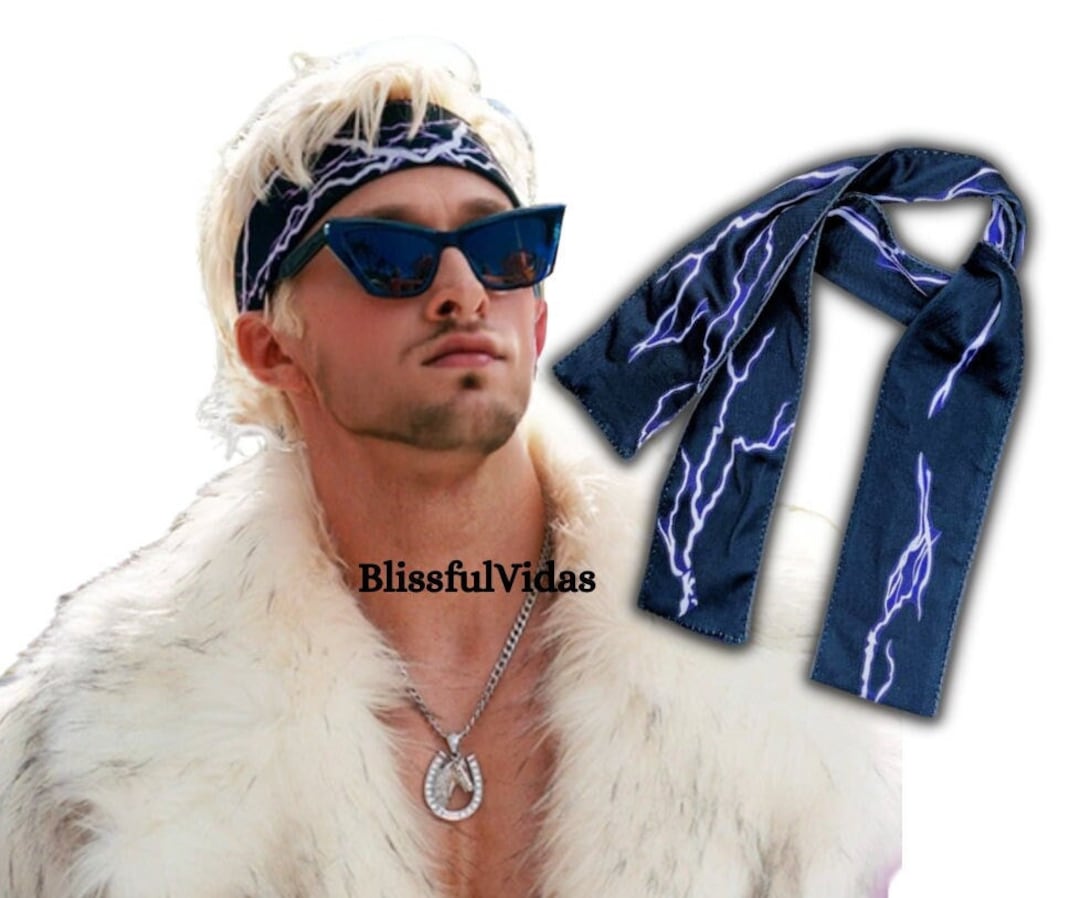 NEW Ken Barbiee Movie Mojo Dojo Ken Halloween Costume, Ken Bandana, Ken ...